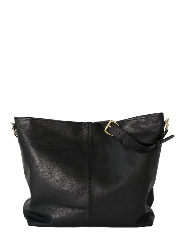 TAH Oversized Slouchy Tote - Black