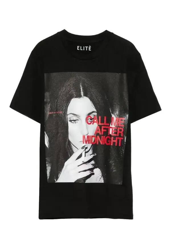 ELITE Graphic-print T-shirt - Black