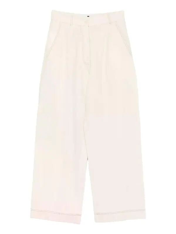 MII Straight-leg Trousers - Neutrals
