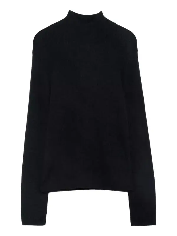 MII Roll Neck Sweater - Black