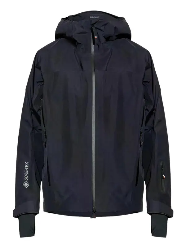 Moncler Hinterburgs Zip-up Hooded Ski Jacket - Blue