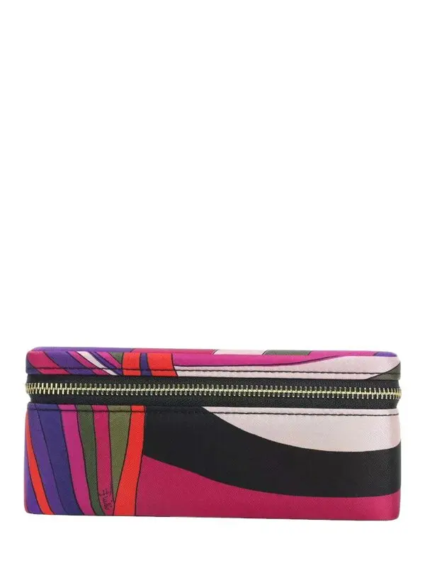 Emilio Pucci Iride-print Makeup Bag - Pink