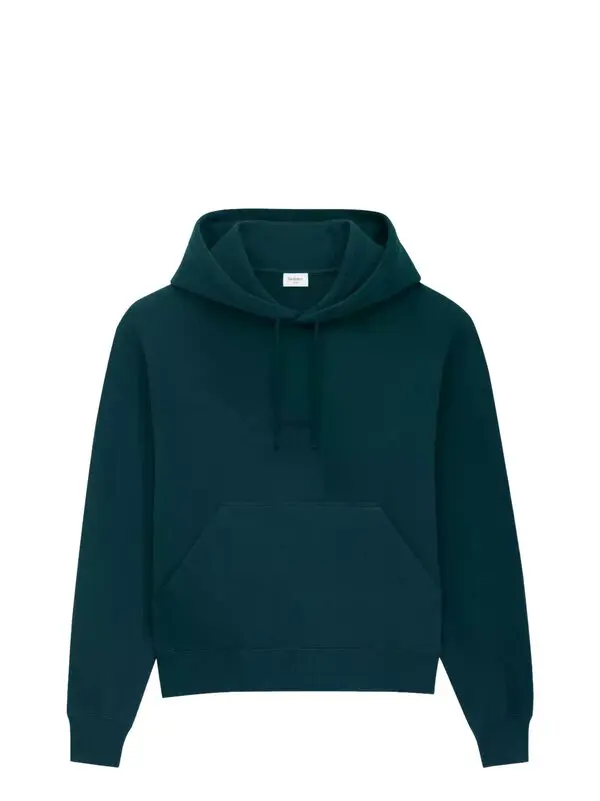 Saint Laurent Hooded Logo Sweatshirt - Green