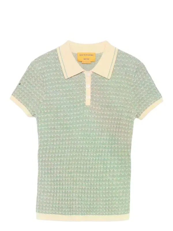 Guest In Residence Cashmere Polo Shirt - Green