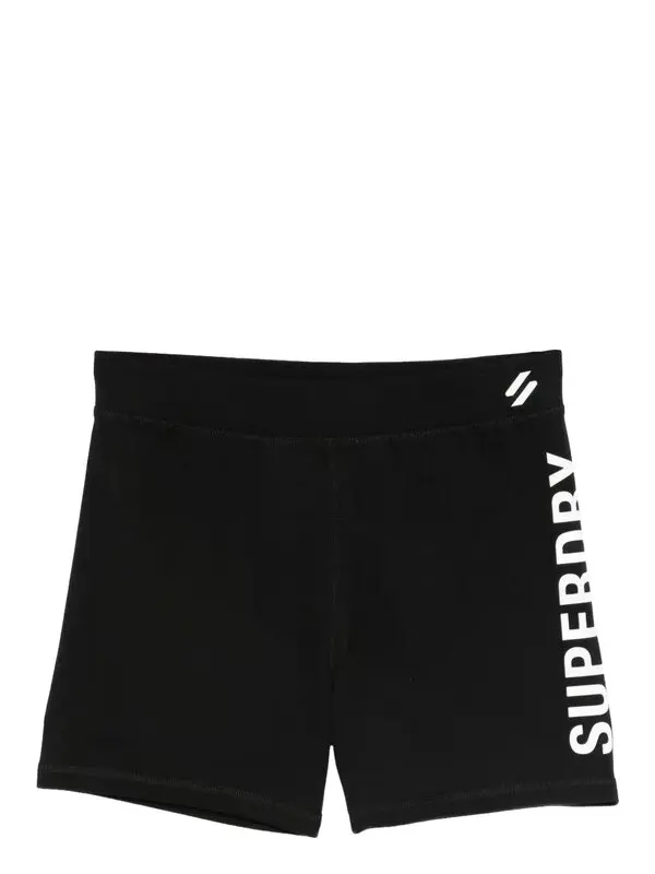 Superdry Logo-print Shorts - Black