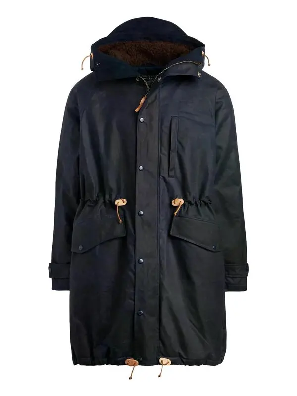 CECCARELLI Mountain Flap-pocket Parka Coat - Blue