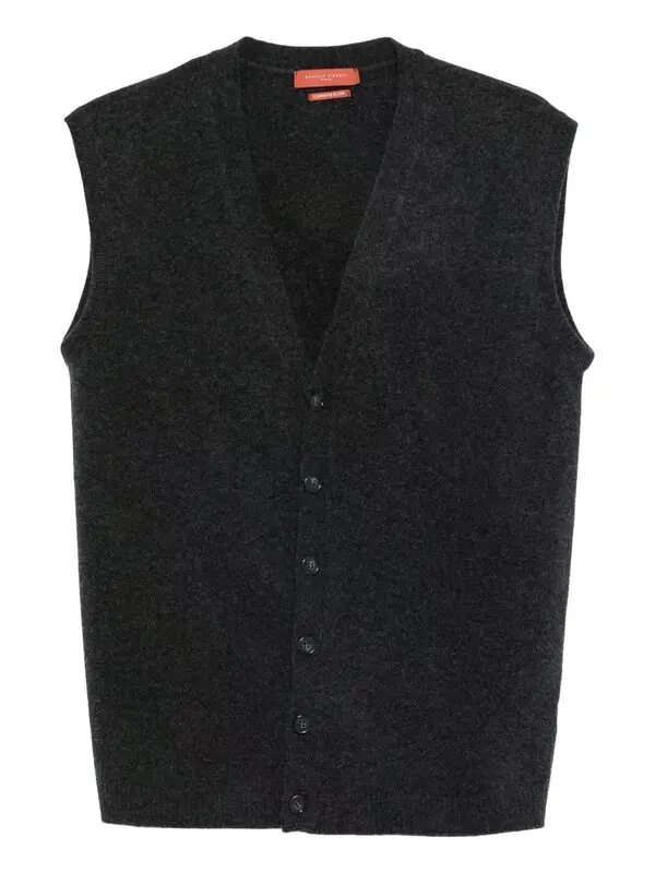 DANIELE FIESOLI Buttoned Vest - Grey