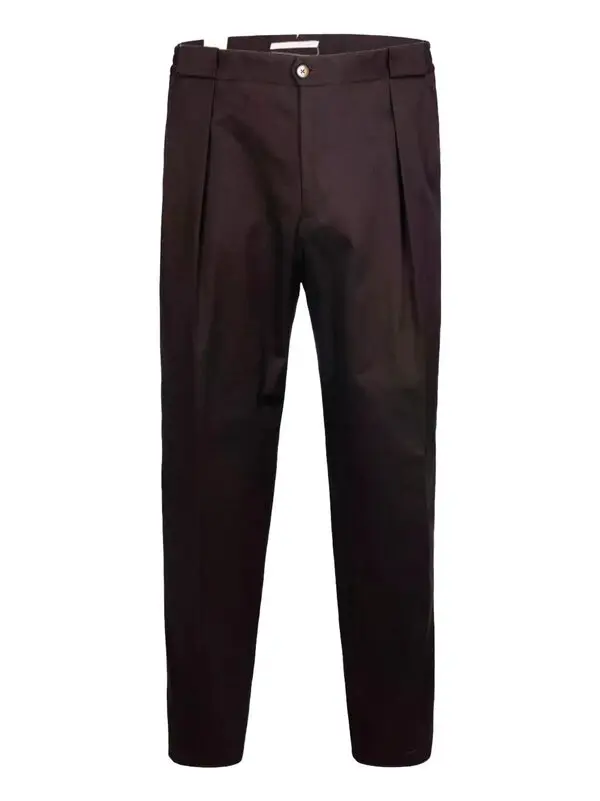 BRIGLIA 1949 Pleated Trousers - Brown