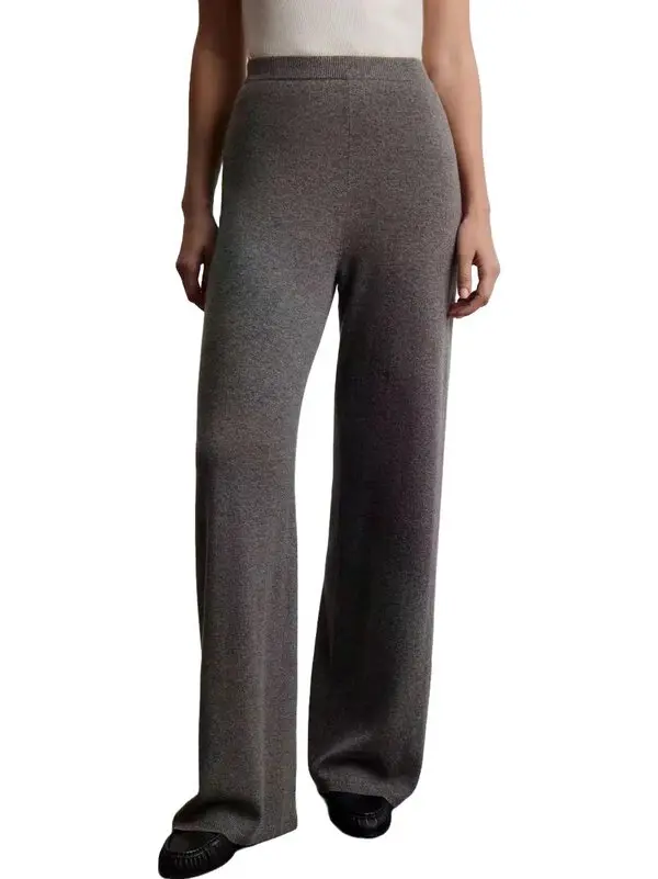 12 STOREEZ Knitted Trousers - Grey