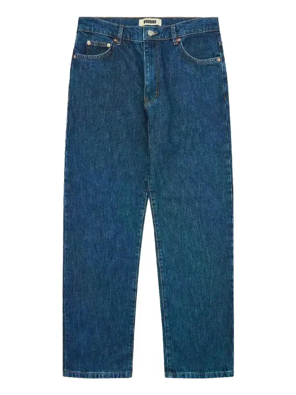 WOODBIRD Wbleroy 90's Rinse Five-pocket Jeans - Blue