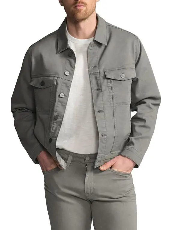 34 Heritage Trucker Jacket - Steel Coolmax