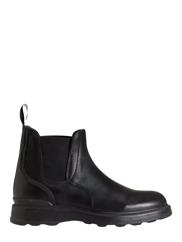 Woolrich Leather Chelsea Boots - Black