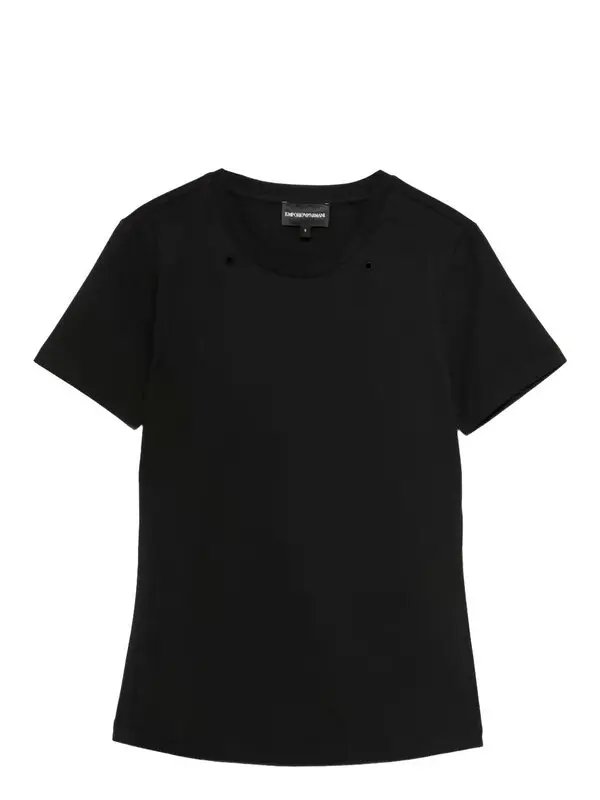 Emporio Armani Short Sleeve T-shirt - Black