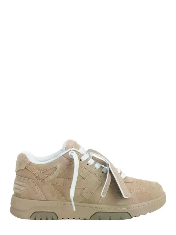 Off-White Out Of Office Suede Sneakers - Neutrals