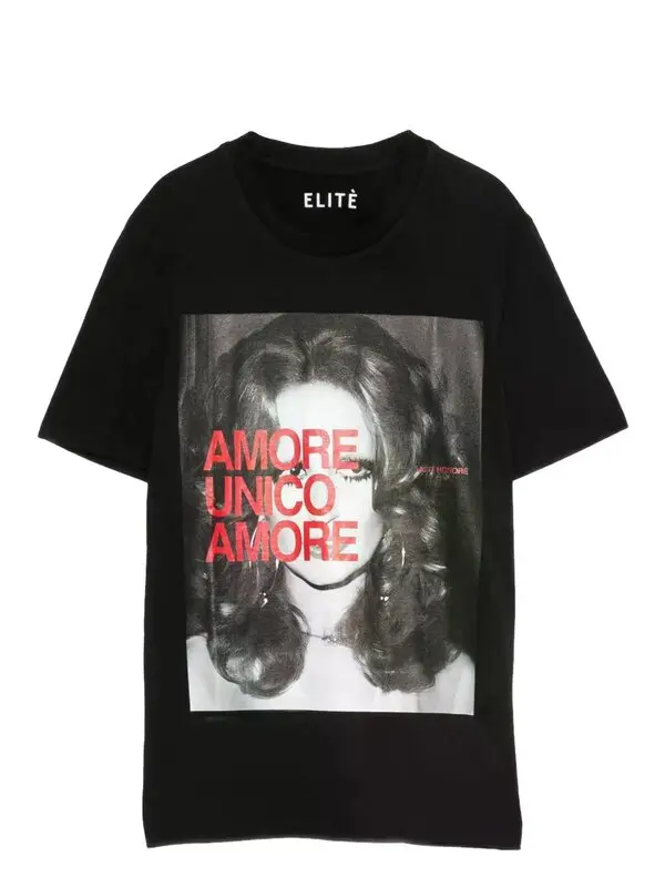 ELITE Amore Unico Amore T-shirt - Black