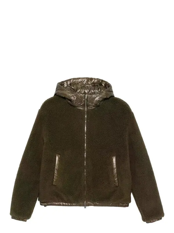 Herno Zip-up Bomber Jacket - Green