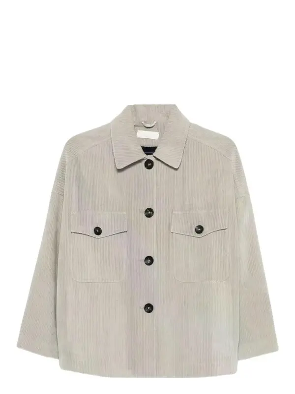 CIRCOLO 1901 Corduroy Jacket - Grey