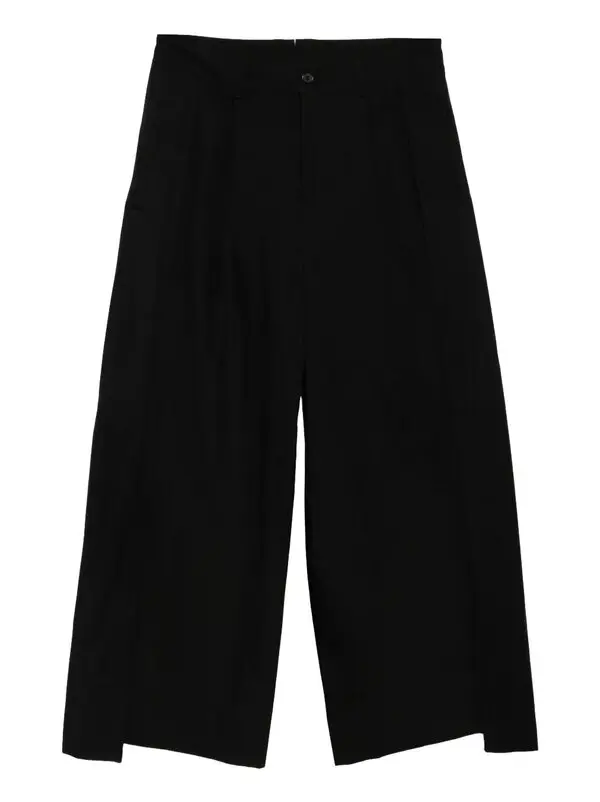 SONGZIO Pleated Trousers - Black