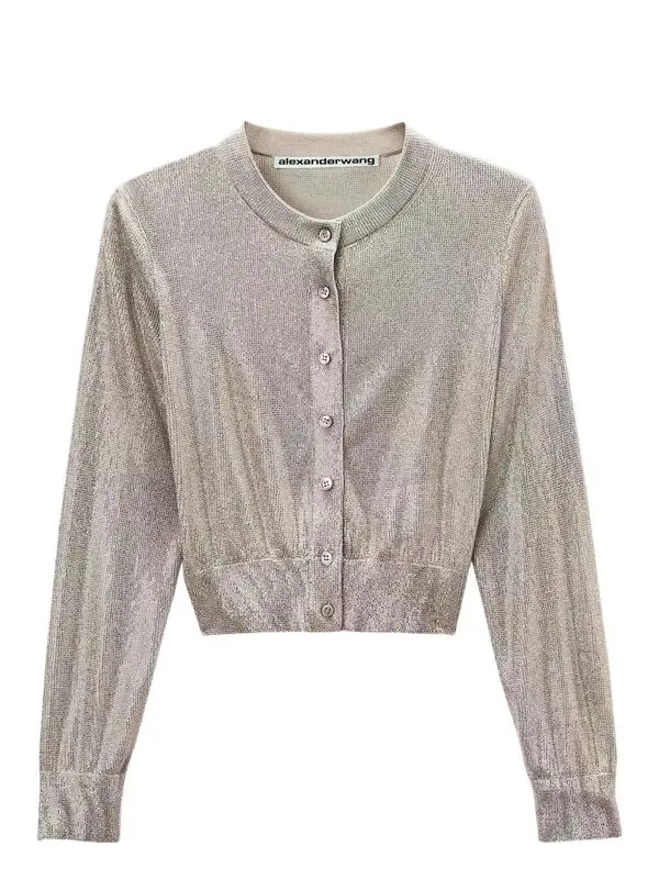 Alexander Wang Embellished Cardigan - Neutrals
