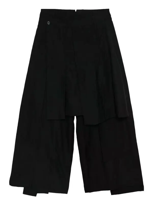 SONGZIO Cut-out Trousers - Black