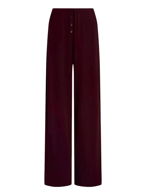 12 STOREEZ Knitted Trousers - Red