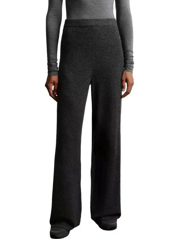 12 STOREEZ Aura Cashmere Trousers - Grey