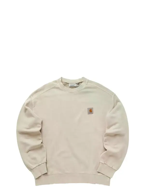 Carhartt Work In Progress Logo-patch Sweatshirt - Neutrals