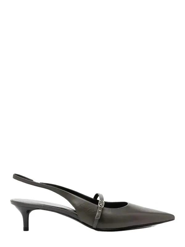Tory Burch 45mm Logo-buckle Pumps - Grey