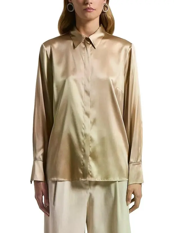 Peserico Buttoned Shirt - Neutrals