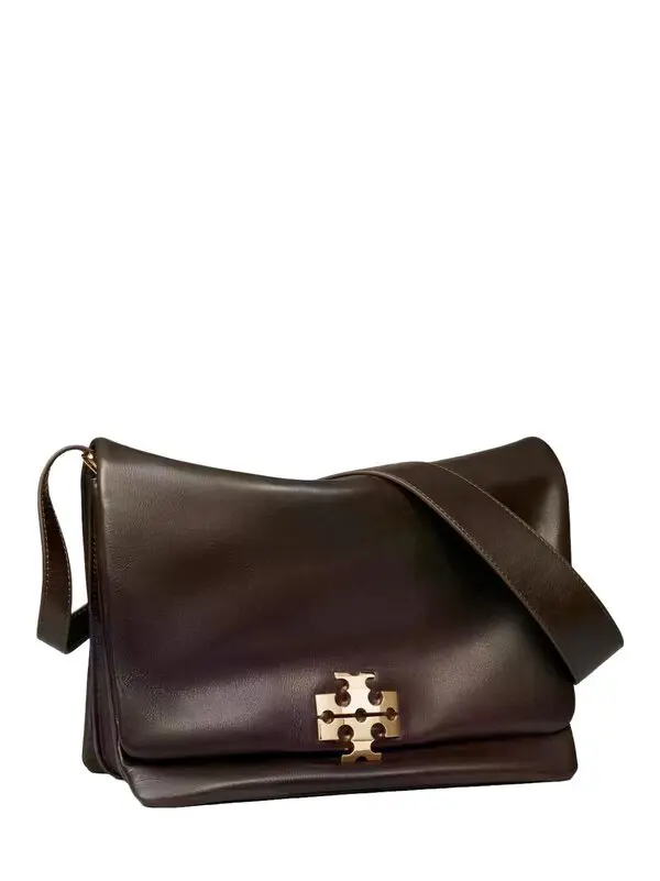 Tory Burch Large Charlie Shoulder Bag - Brown