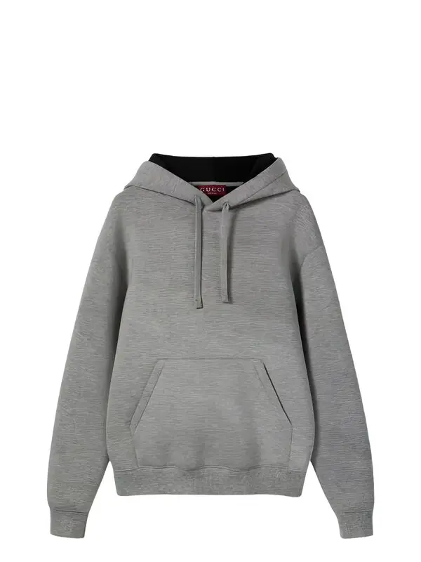 Gucci Hooded Pocket Sweater - Grey