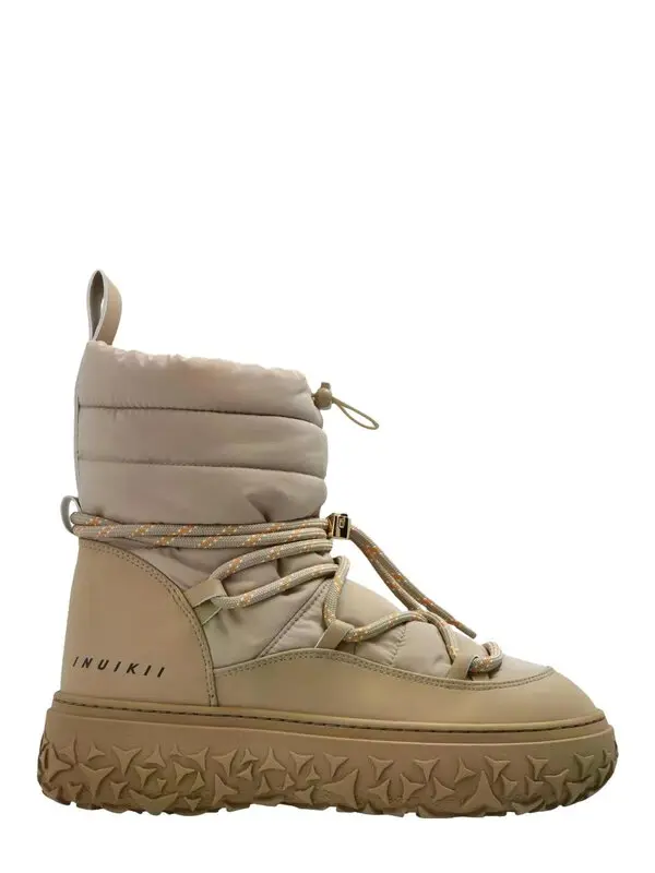 Inuikii Padded Lace-up Boots - Neutrals