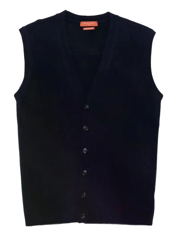 DANIELE FIESOLI Buttoned Vest - Blue