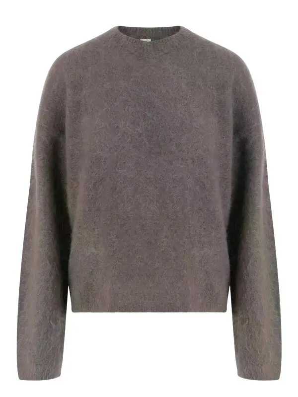 THE GARMENT Long Sleeve Crew Neck Sweater - Grey