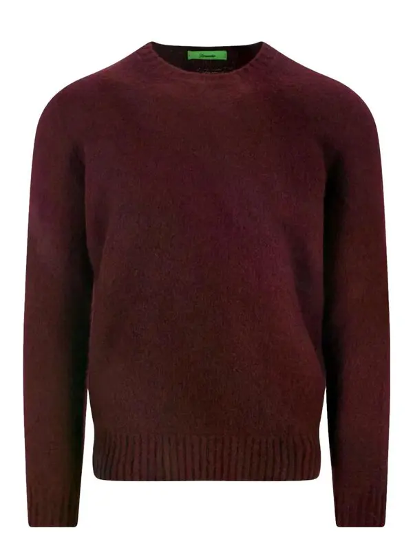 DRUMOHR Crew-neck Wool Sweater - Red