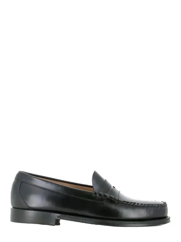 G.H.BASS G.h. Bass & Co. Stitched Penny Loafers - Black
