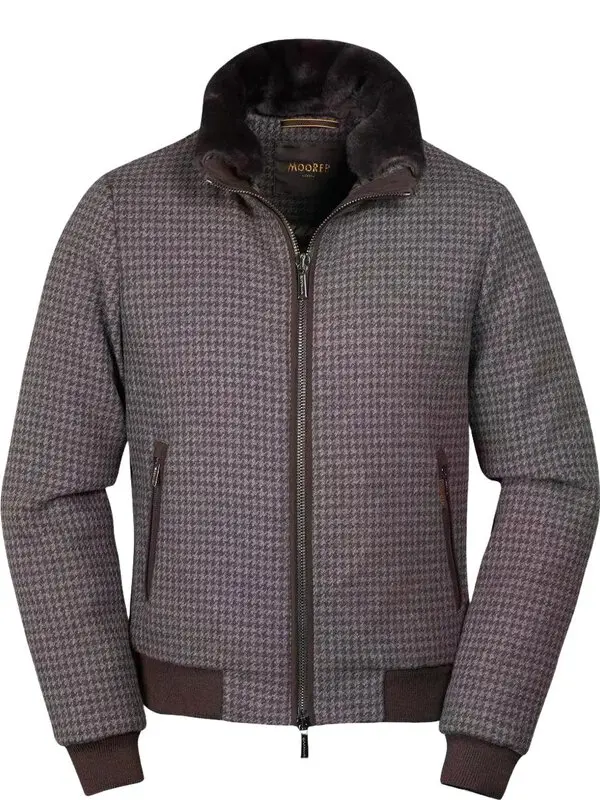 MOORER Bellati-pp Zip-up Jacket - Grey