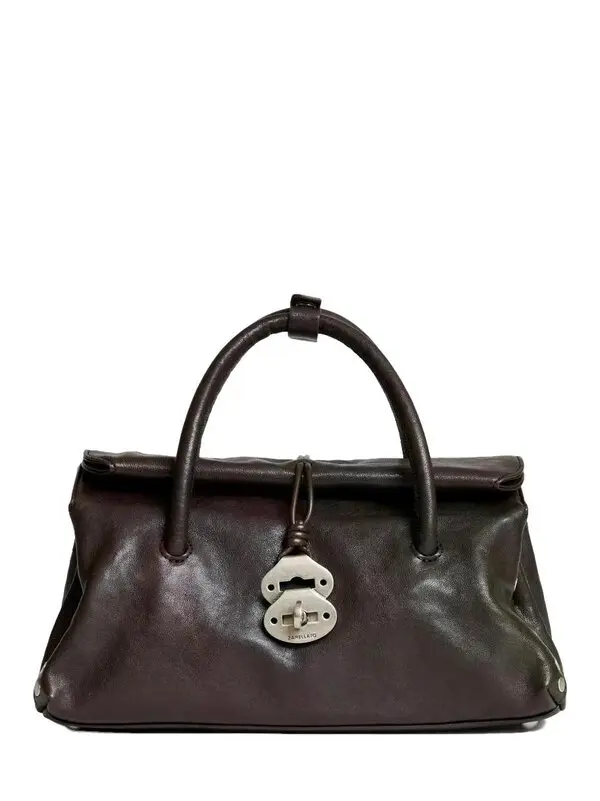ZANELLATO Leather Tote Bag - Brown