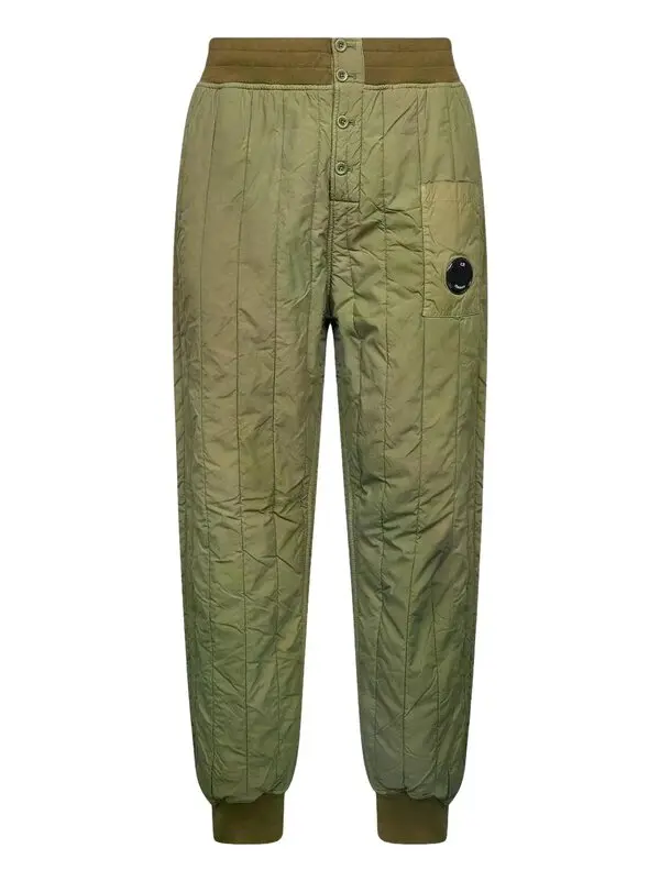 C.P. COMPANY Gd Quilted Patch-pocket Track Pants - Green