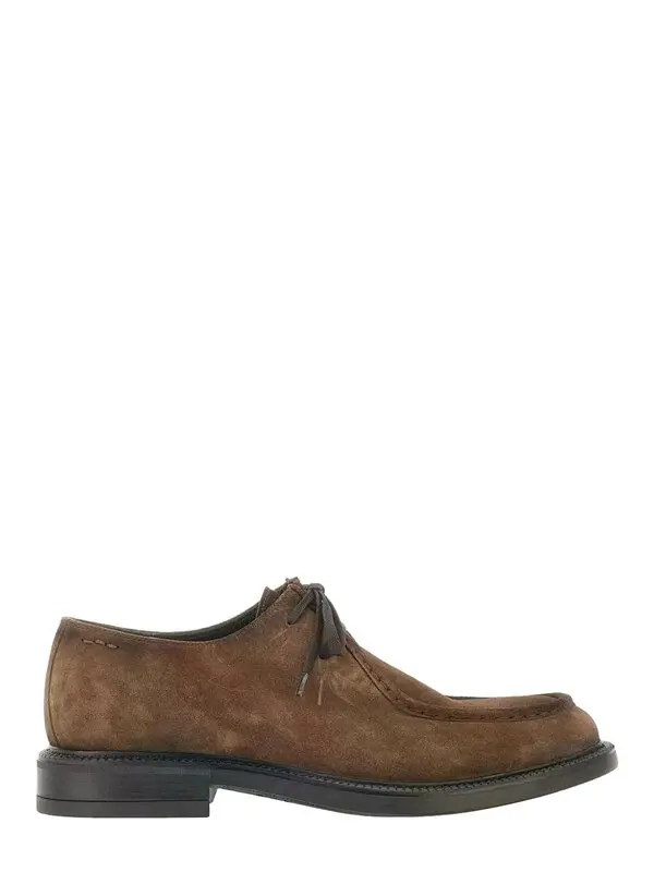 ALEXANDER HOTTO Tony Extra Telato 3691 Derby Shoes - Brown