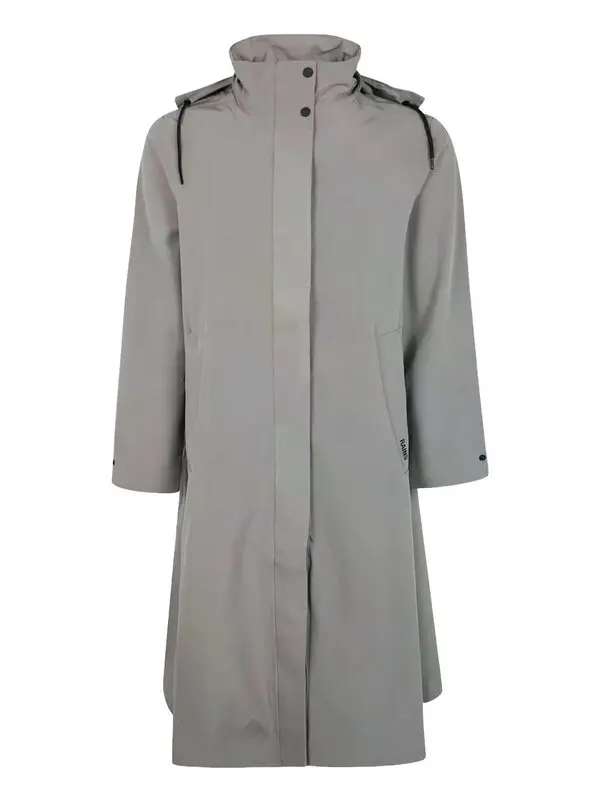 Rains Suva Vision Softshell A-line Hooded Raincoat - Grey