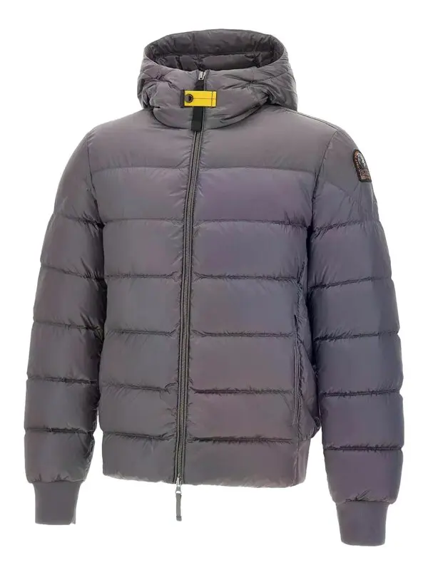 PARAJUMPERS Hooded Padded Jacket - Grey