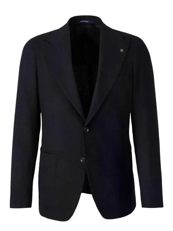 Tagliatore Button Classic Cut Blazer - Blue