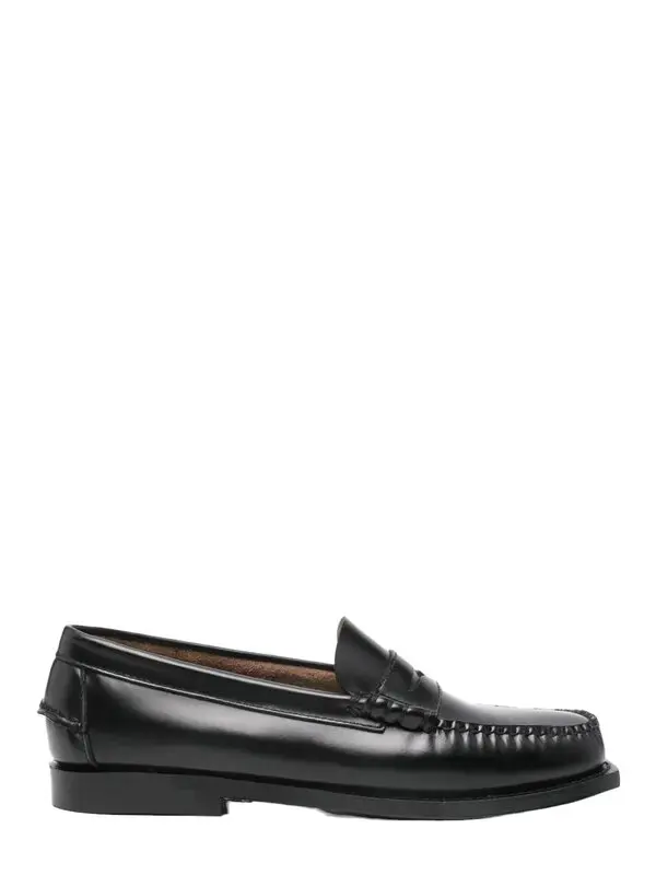 SEBAGO Leather Loafers - Black