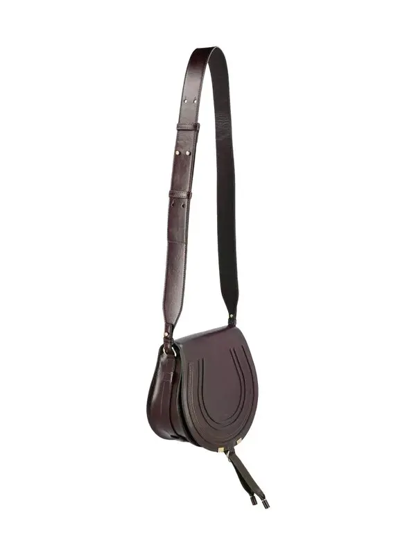 Chloé Small Marcie Saddle Cross-body Bag - Brown