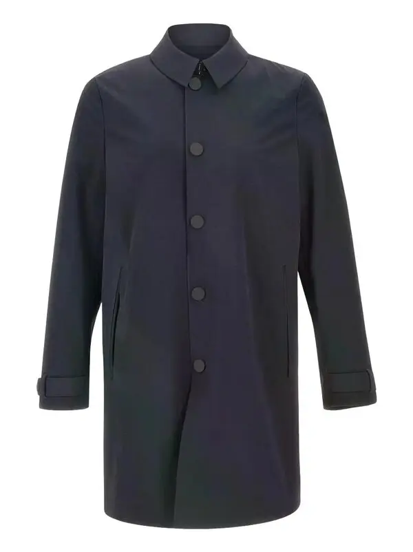 RRD Press-stud Fastening Coat - Blue