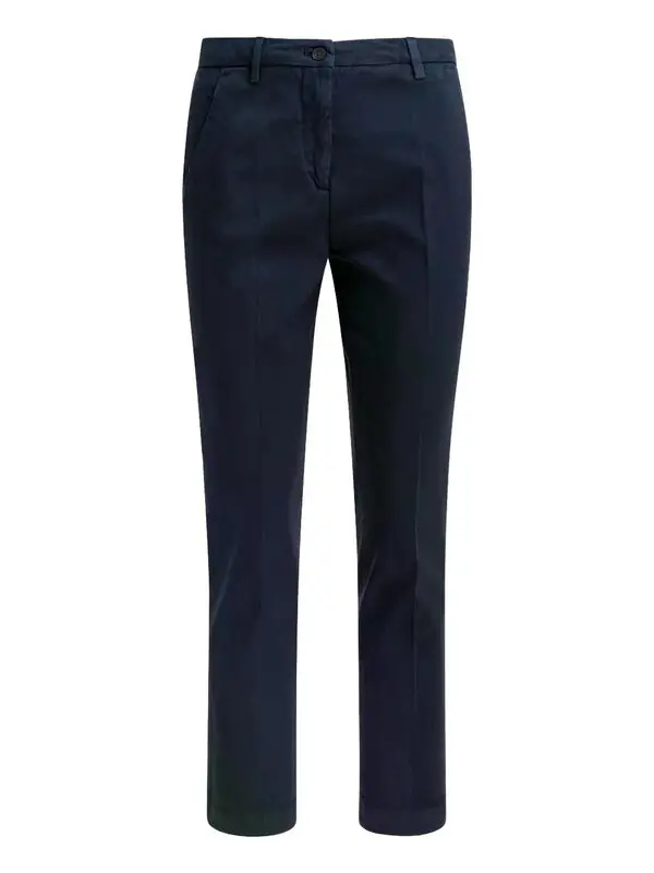 BRIGLIA 1949 Button Pocket Trousers - Blue