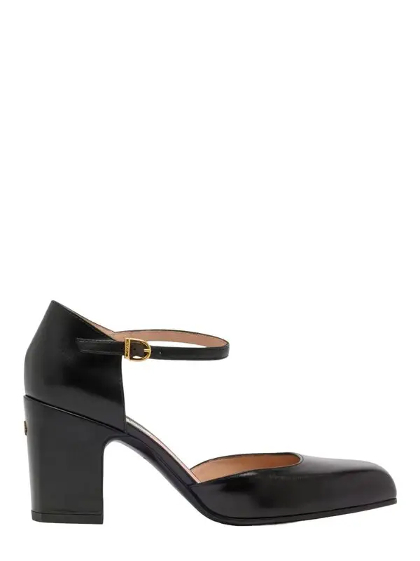 Bally 75mm Eclayr Ankle Strap Pumps - Black