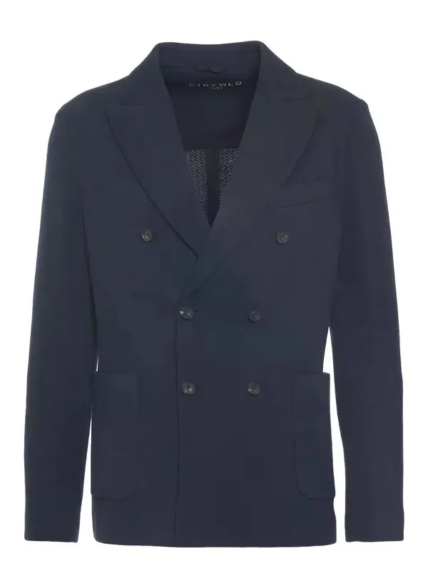 CIRCOLO 1901 Double-breasted Blazer - Blue