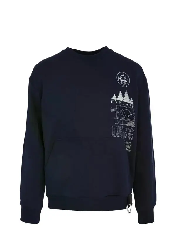 MAUNA KEA Explorer Graphic Sweatshirt - Blue